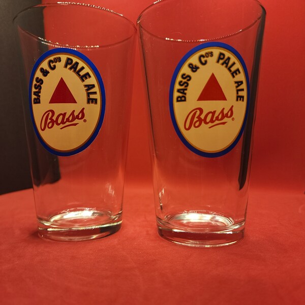 Bass Beer Glass - Etsy