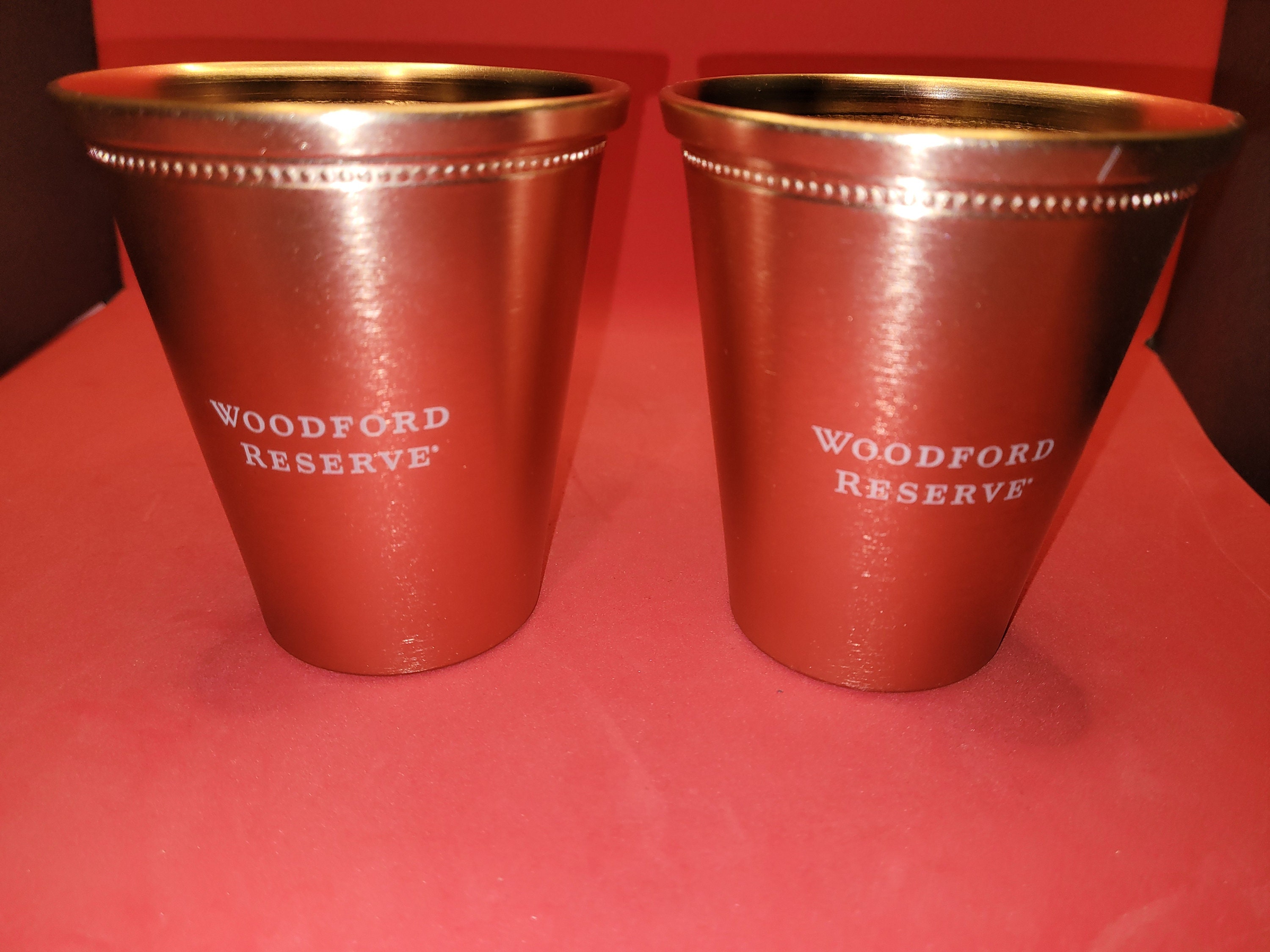 Woodford Reserve Copper Look Cups Glasses - Etsy