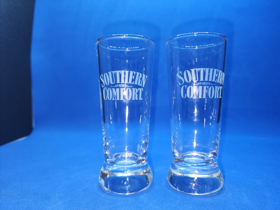 Set of 2 Tall Southern Comfort Shot Glasses - Etsy