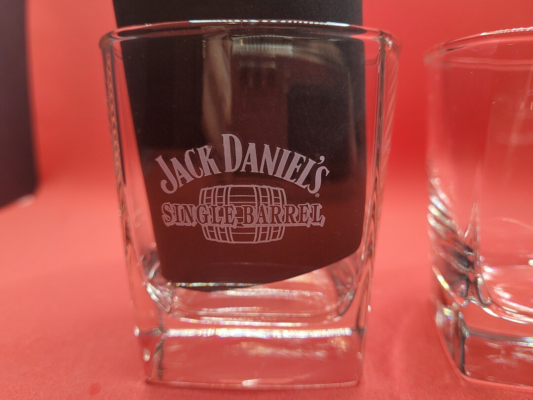 Set of 2 Jack Daniels Single Barrel Select Glasses - Etsy