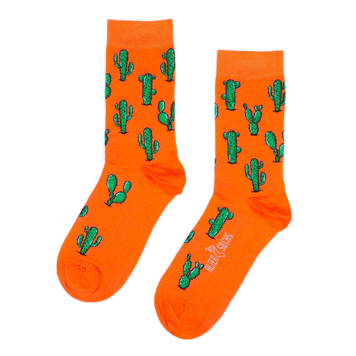 Cactus Socks pair Men and Women's - Etsy
