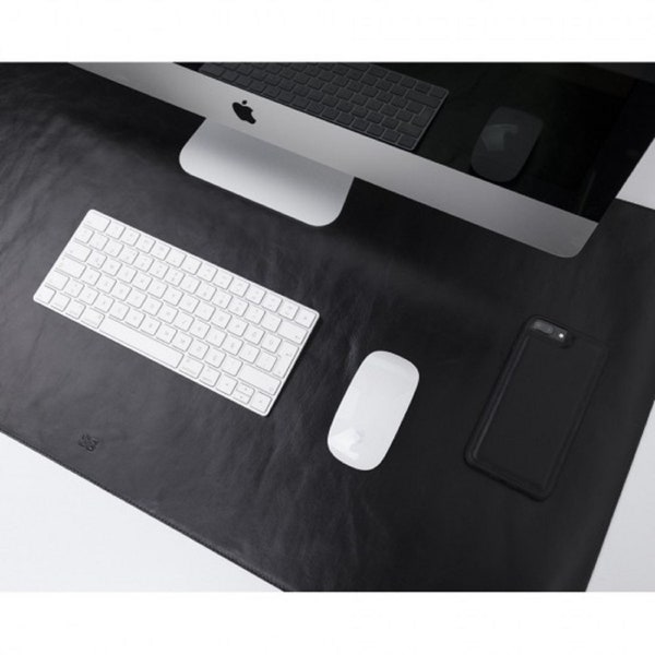 Leather Desk Mat - Etsy