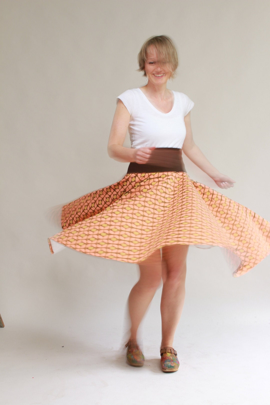 Size S/meter, Dance Skirt, Sweat Skirt, Circle Skirt Made of Sweat ...