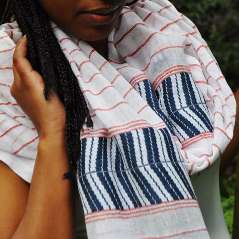 Ethiopian Scarf - Etsy UK