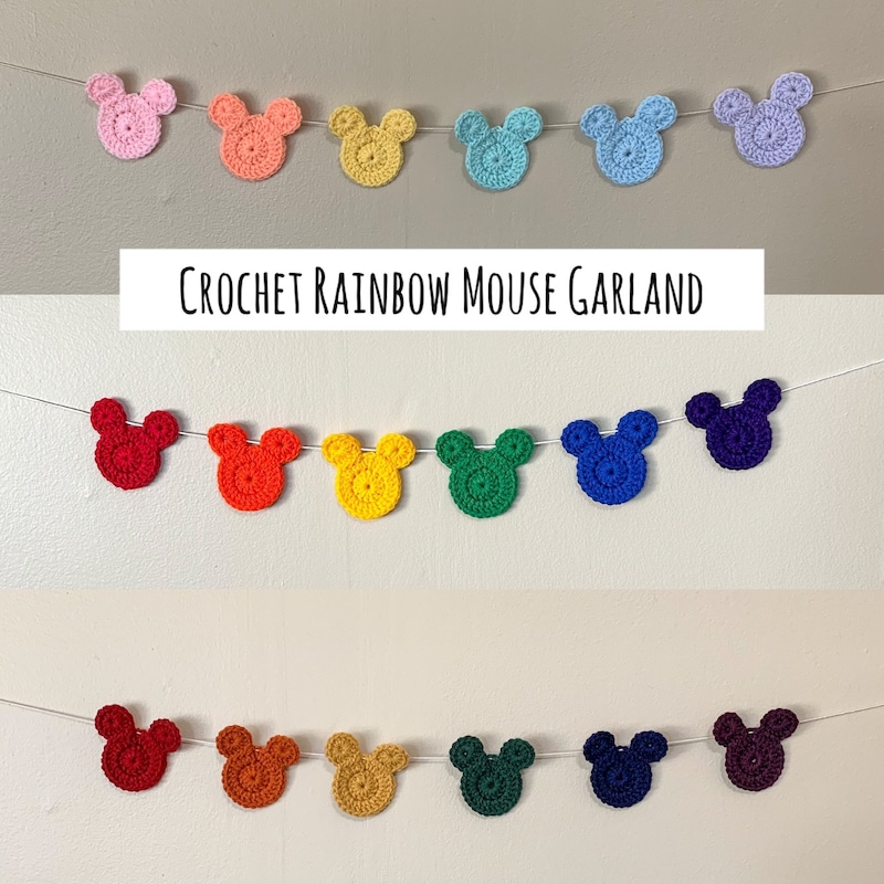 Mickey Mouse Garland - Etsy