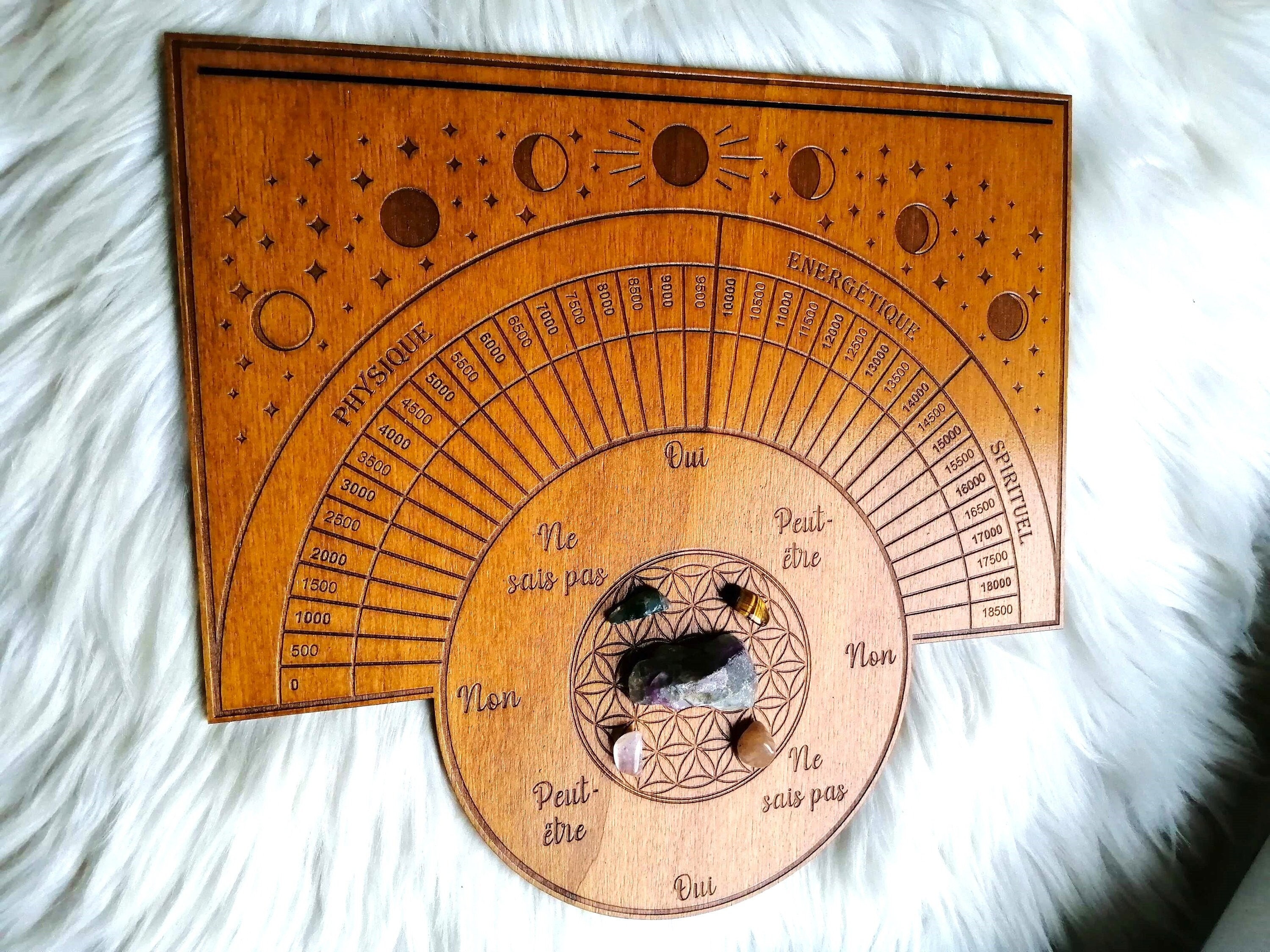 Pendulum, Dowsing, Tarot, Flower of Life, Complete Board for Your ...