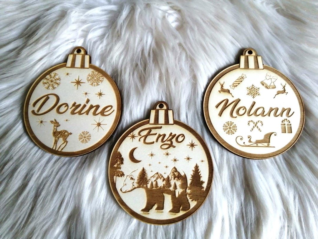 Personalized Christmas Decorations, Personalized Christmas Tree ...