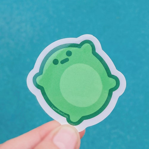 Cute Regal Frog Sticker Glitter Vinyl Waterproof Fade - Etsy