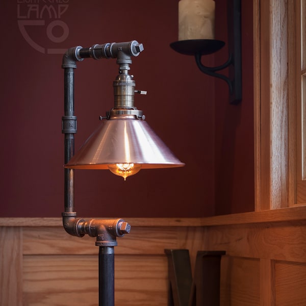 Pipe Lamp - Etsy