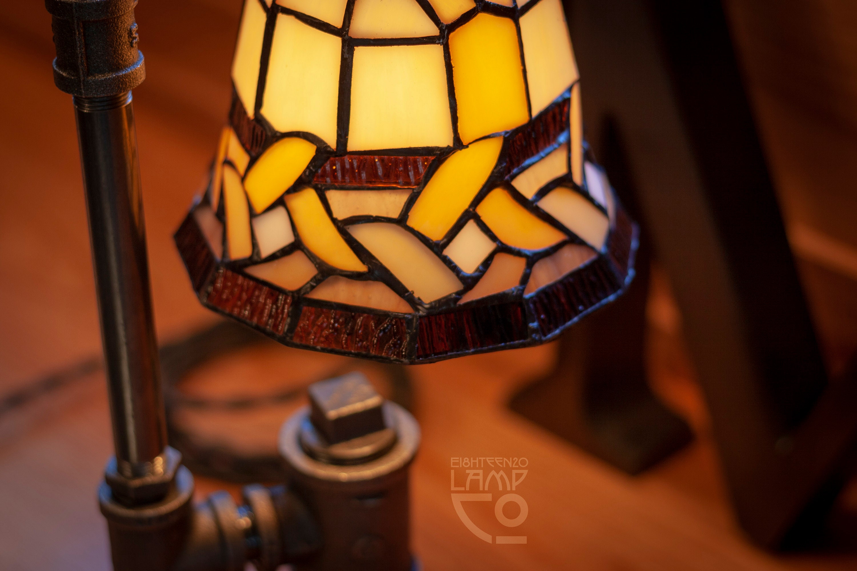 No. 15 Industrial Light Fixture Edison Bulb Pipe Lamp | Etsy