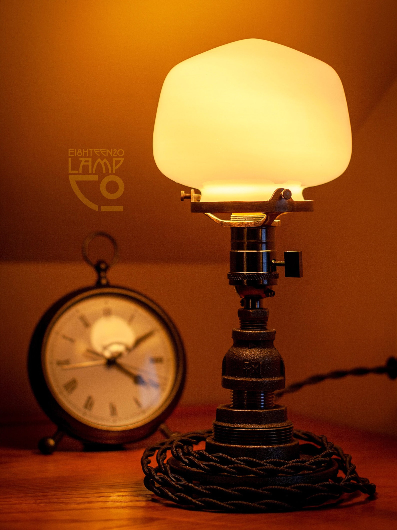 Schoolhouse Lamp [industrial Light Fixture – Edison Bulb Schoolhouse ...