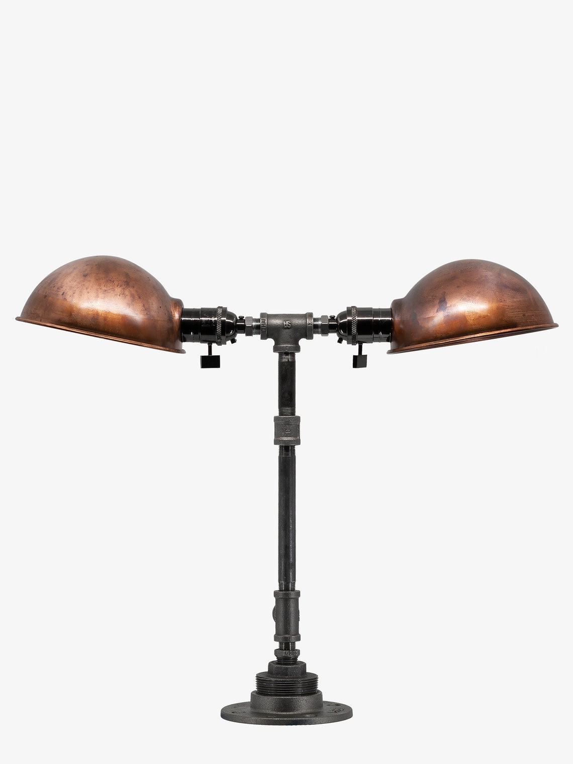 Jack & Jill Study Lamp industrial Light Fixture Edison Bulb - Etsy