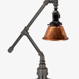 No. 4 [industrial Light Fixture – Edison Bulb Pipe Lamp] - Etsy