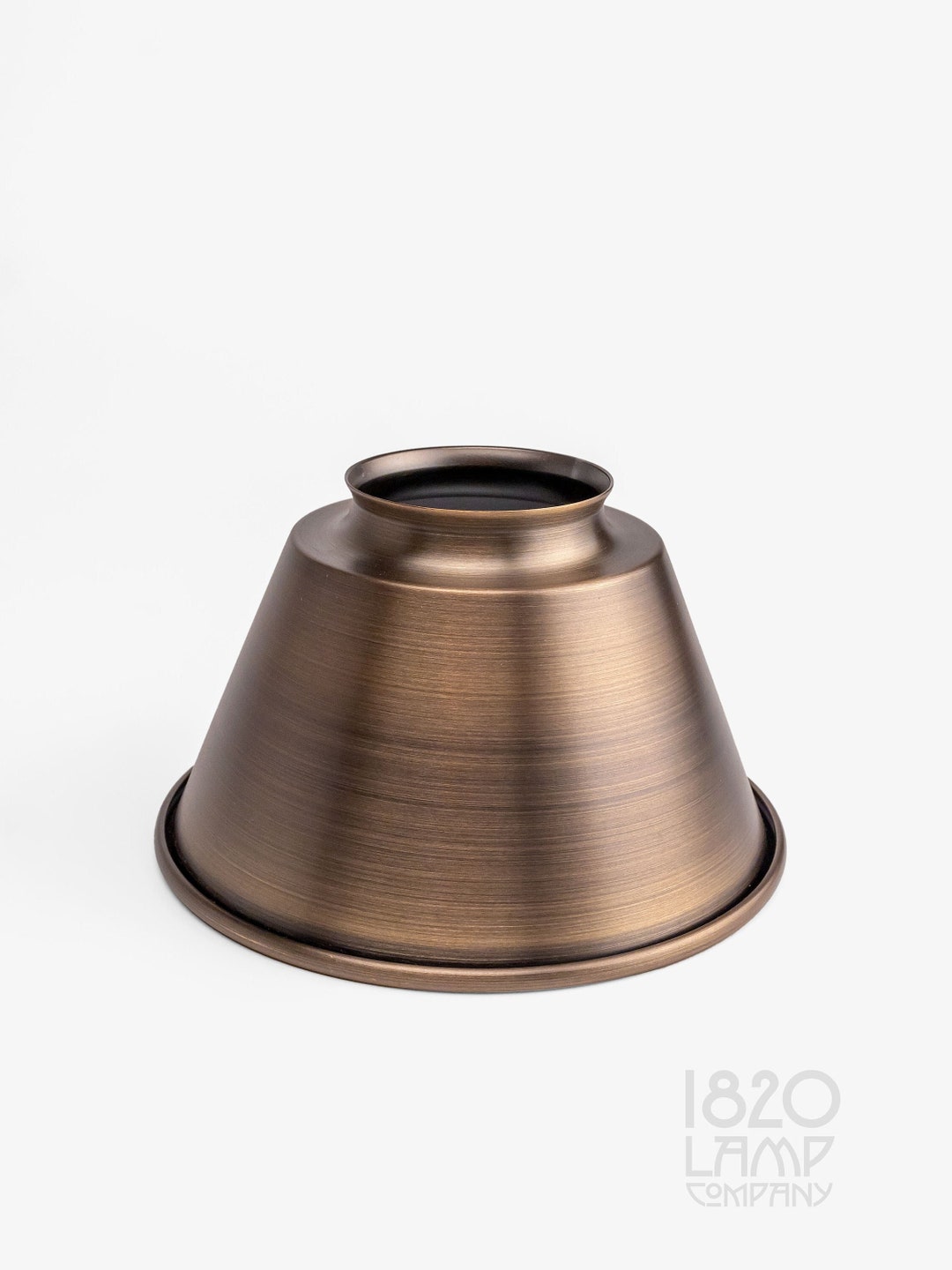 Medium 5" Cone Shade With 2-1/4in. Neck [metal Lamp Shade] DIY Lamp ...