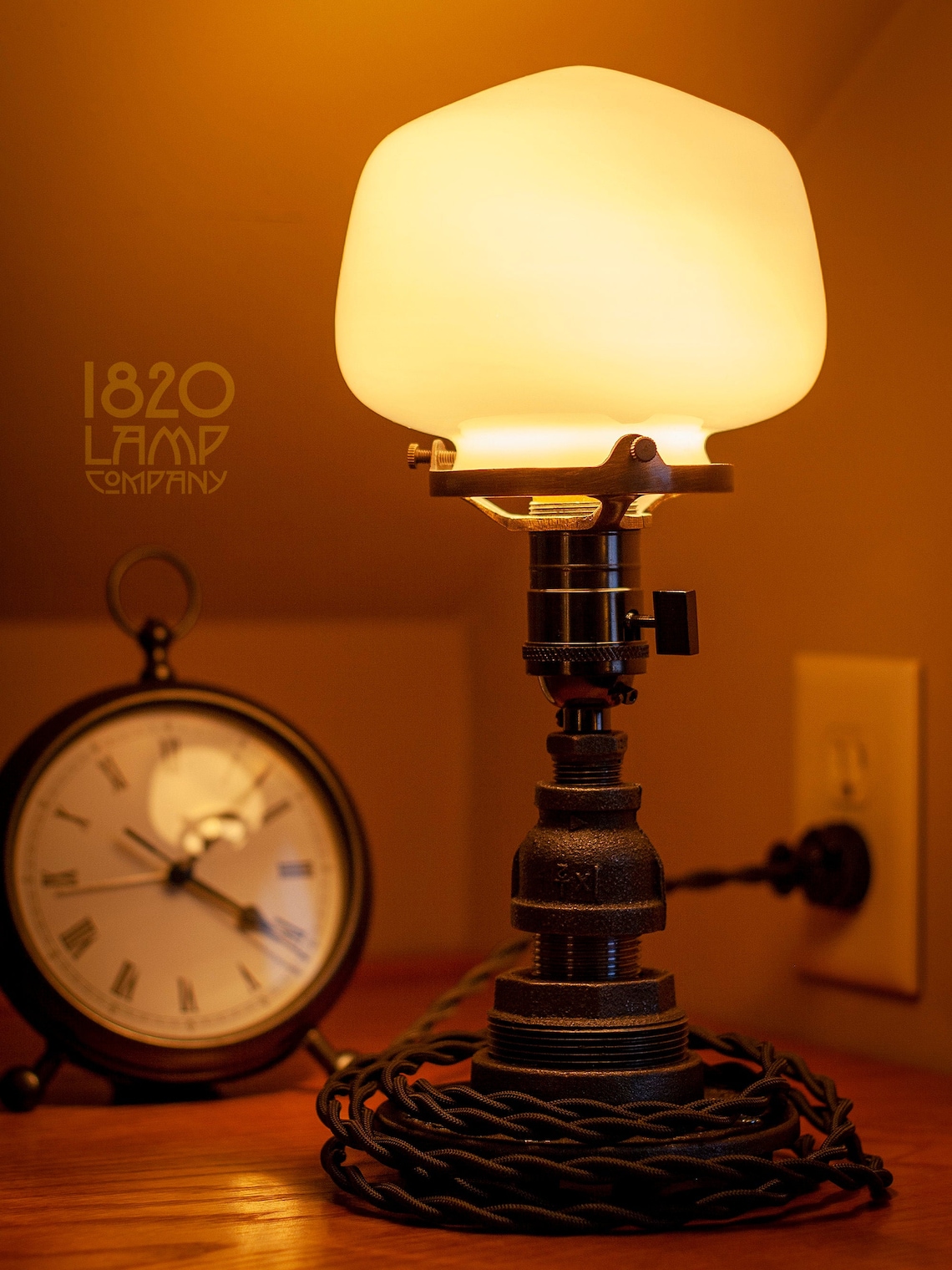 Schoolhouse Lamp [industrial Light Fixture – Edison Bulb Schoolhouse ...