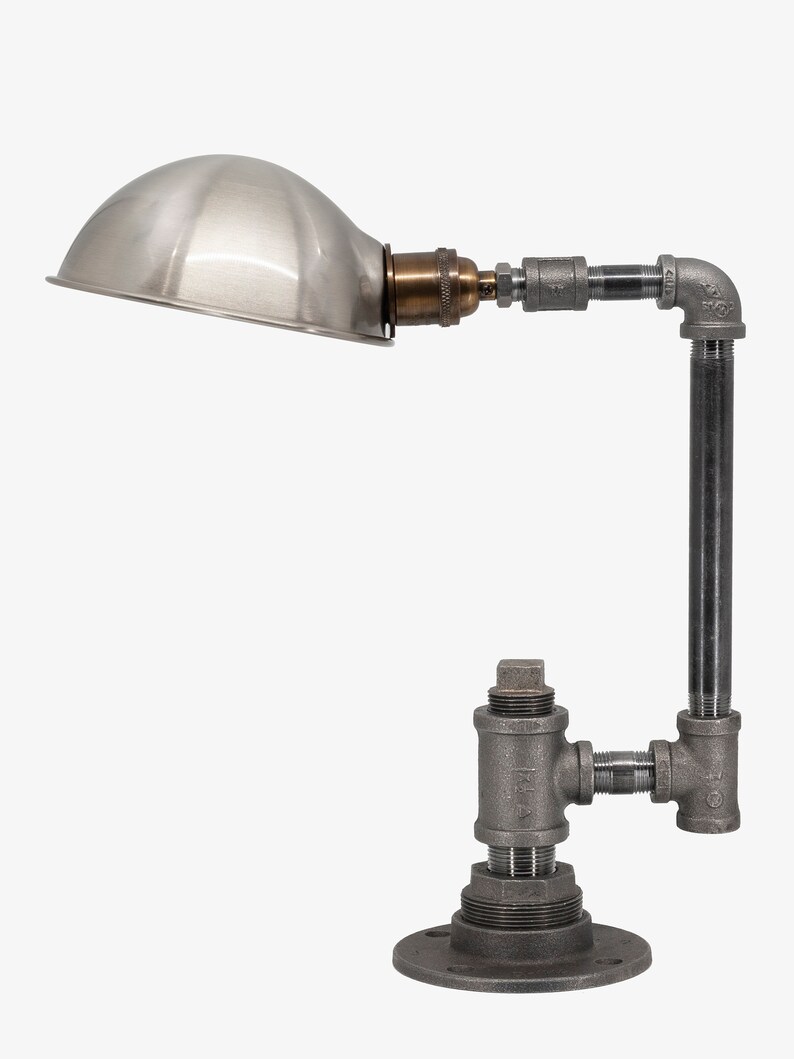No. 12 [industrial Light Fixture – Edison Bulb Pipe Lamp] - Etsy
