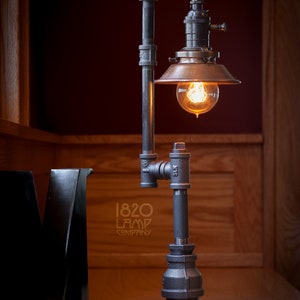 No. 6 [industrial Light Fixture – Edison Bulb – Pipe Lamp] - Etsy