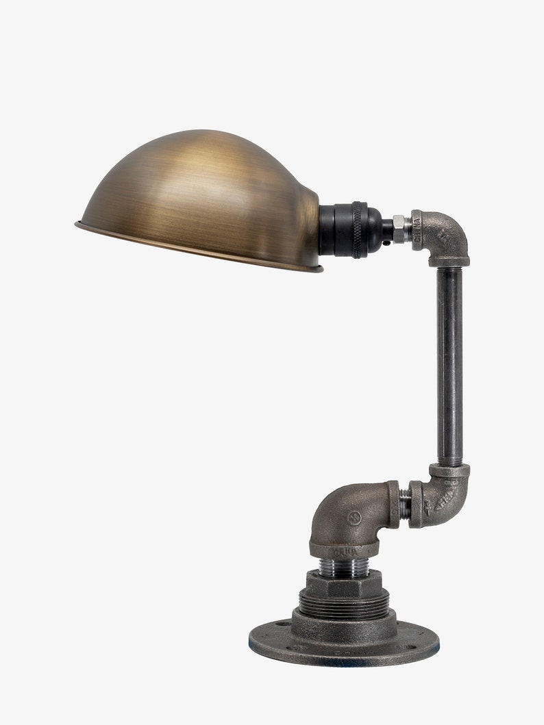 Hygge Parabolic industrial Light Fixture Edison Bulb Pipe - Etsy