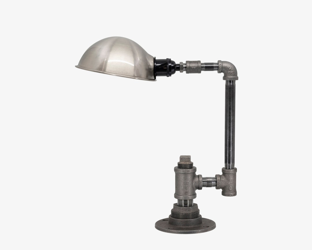 No. 12 [industrial Light Fixture – Edison Bulb Pipe Lamp] - Etsy