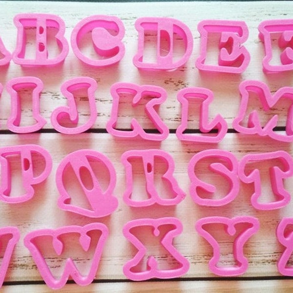 Abc Cookie Cutter - Etsy
