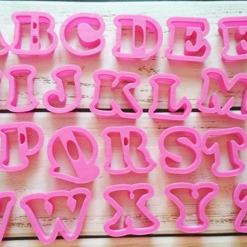 Abc Cookie Cutter - Etsy