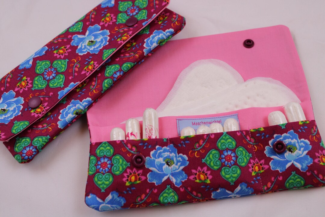 Tampon Bag / Case for Panty Liners and Tampons / Emergency Bag ...