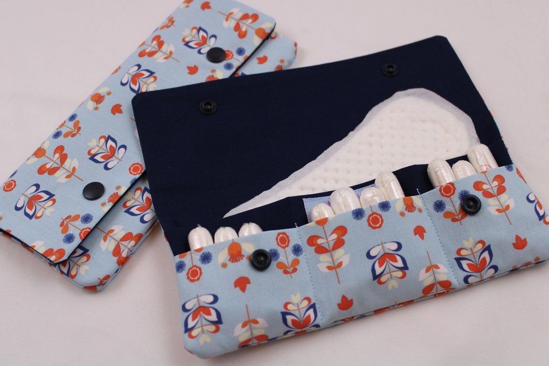 Tampon Bag / Case for Panty Liners and Tampons / Emergency Bag ...