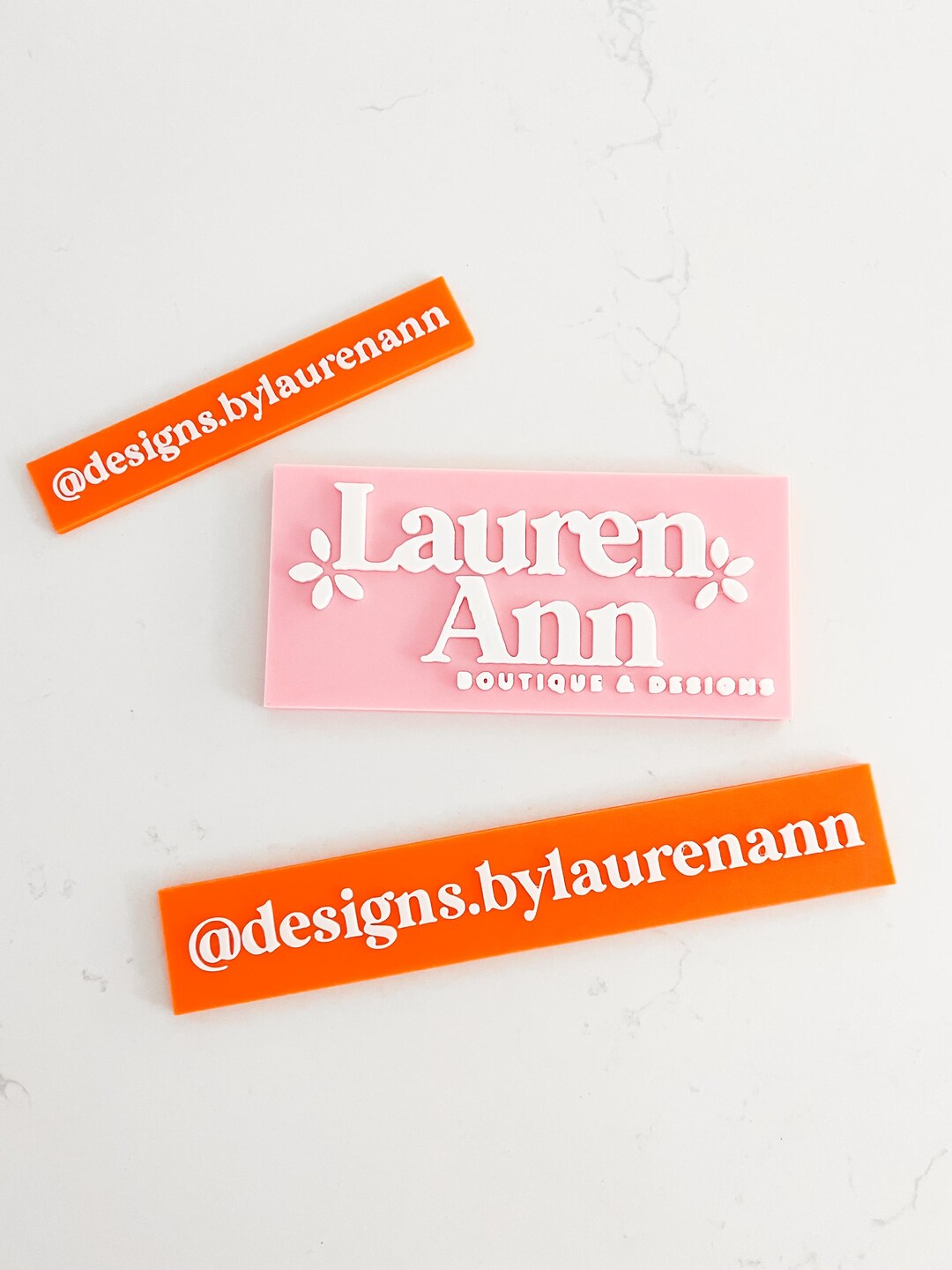 Custom 3D Printed Watermark for Small Businesses | Personalized Text ...