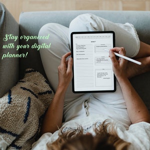 Daily Digital Planner, Minimalistic Daily Digital Planner, Digital ...