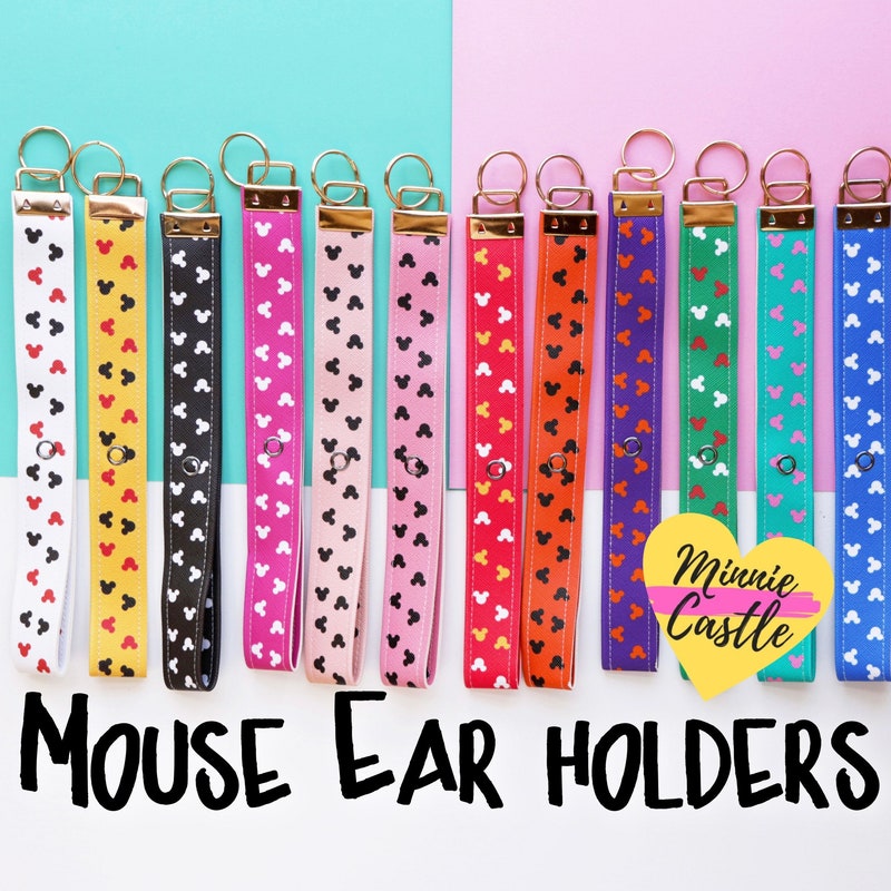 Minnie Mouse Key Strap - Etsy