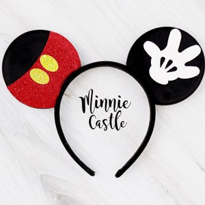 Boy Mickey Ears, Mickey Ears, Personalized Mouse Ears, Birthday Boy ...