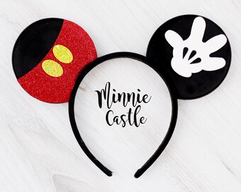 Mickey Mouse Ears Boy Mickey Ears Men Mickey Mouse Ears - Etsy