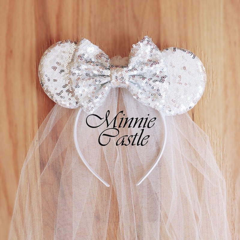 Minnie Ears With Veil - Etsy