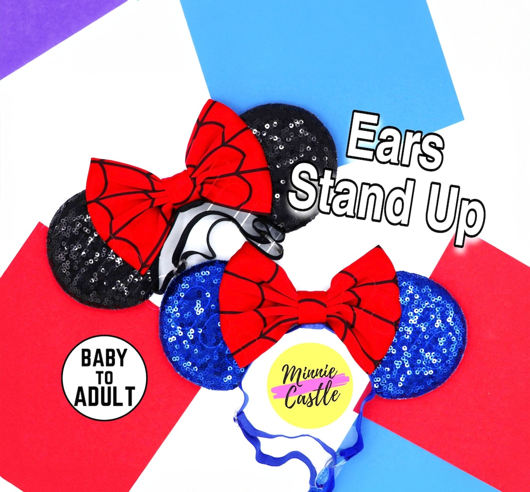 Minnie Ears, Super Hero Ears, Mickey Ears, Mouse Ears Baby Toddlers ...
