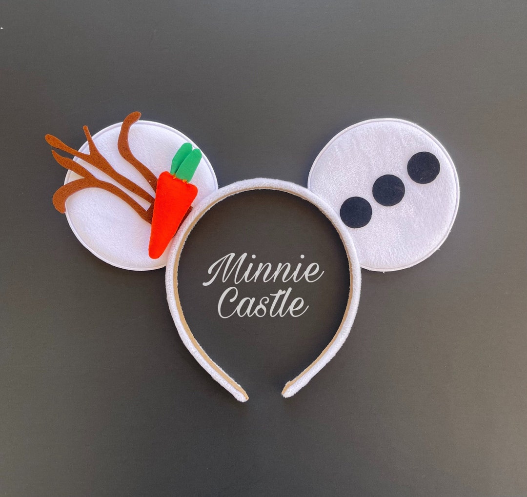 Frozen Olaf Mickey Ears Olaf Mickey Mouse Ears Boy Olaf - Etsy