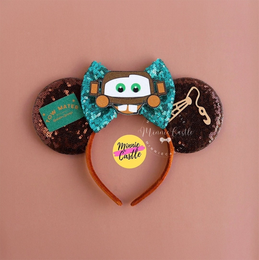 Tow Mater Ears, Mickey Ears, Cars Mouse Ears, Tow Mater Mickey Ears ...