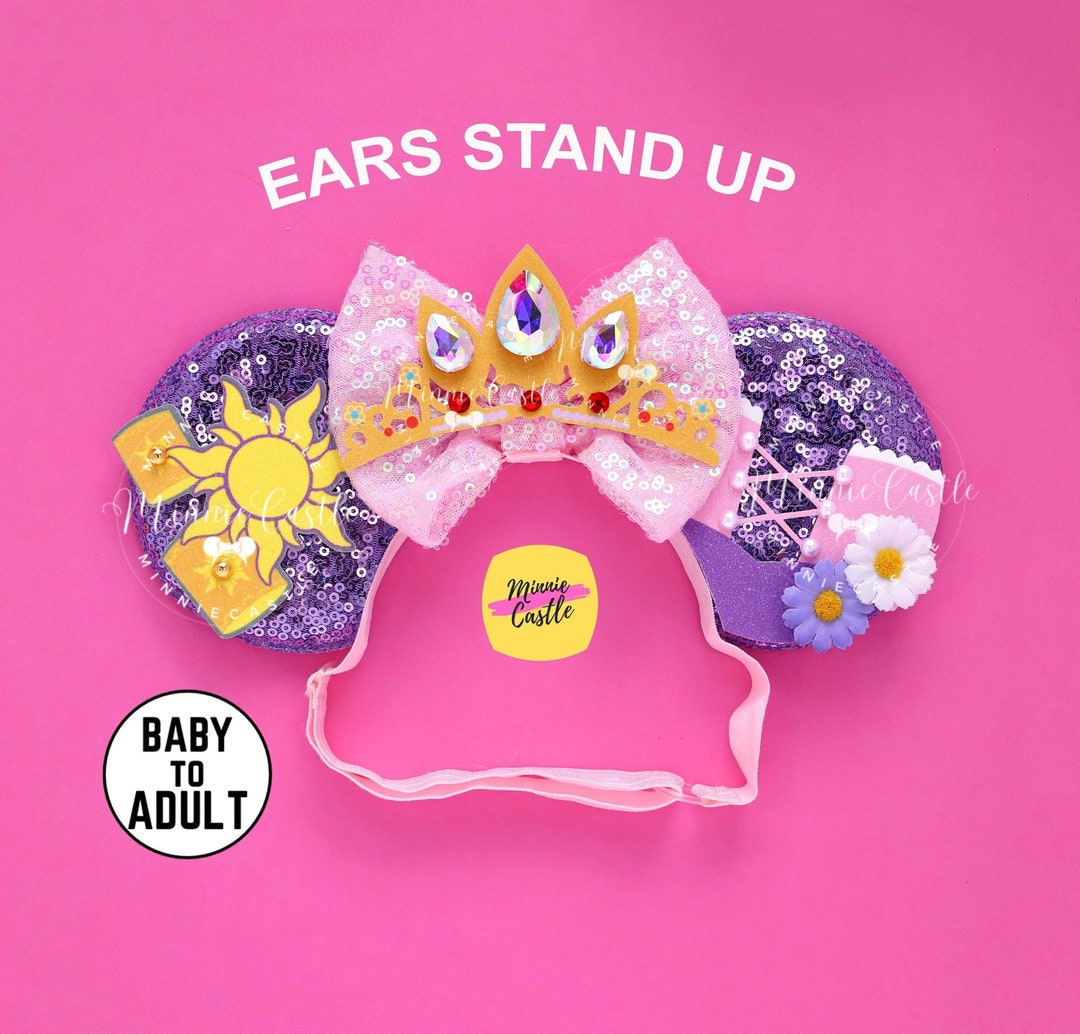 The Lost Princess Mouse Ears, Adult Minnie Ears, Women Mickey Ears With ...