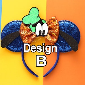 Goof Mickey Ears, Mickey Ears, Boy Mickey Ears, Mouse Ears Headband ...