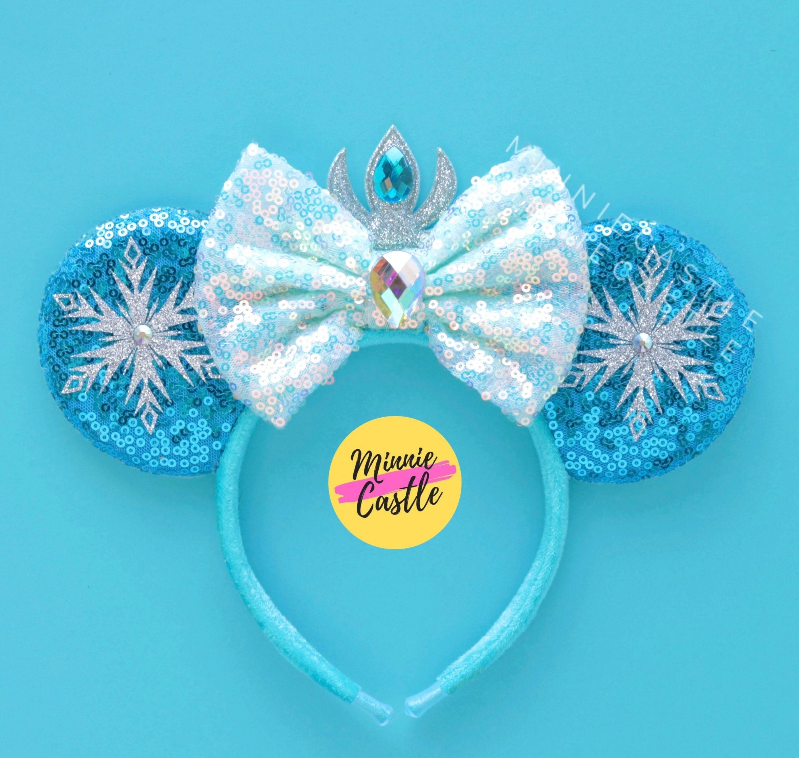 Elsa Mickey Ears, Mickey Ears, Princess Mouse Ears, Frozen Ears, Minnie ...