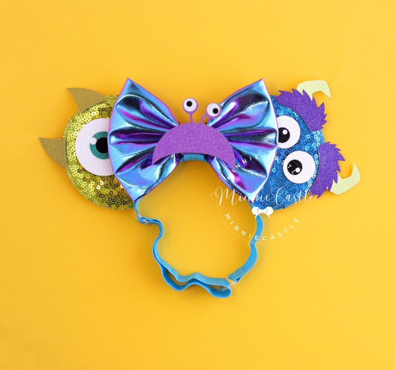 Monster Minnie Ears, Mickey Ears, Baby Mouse Ears, Toddler Minnie Ears ...