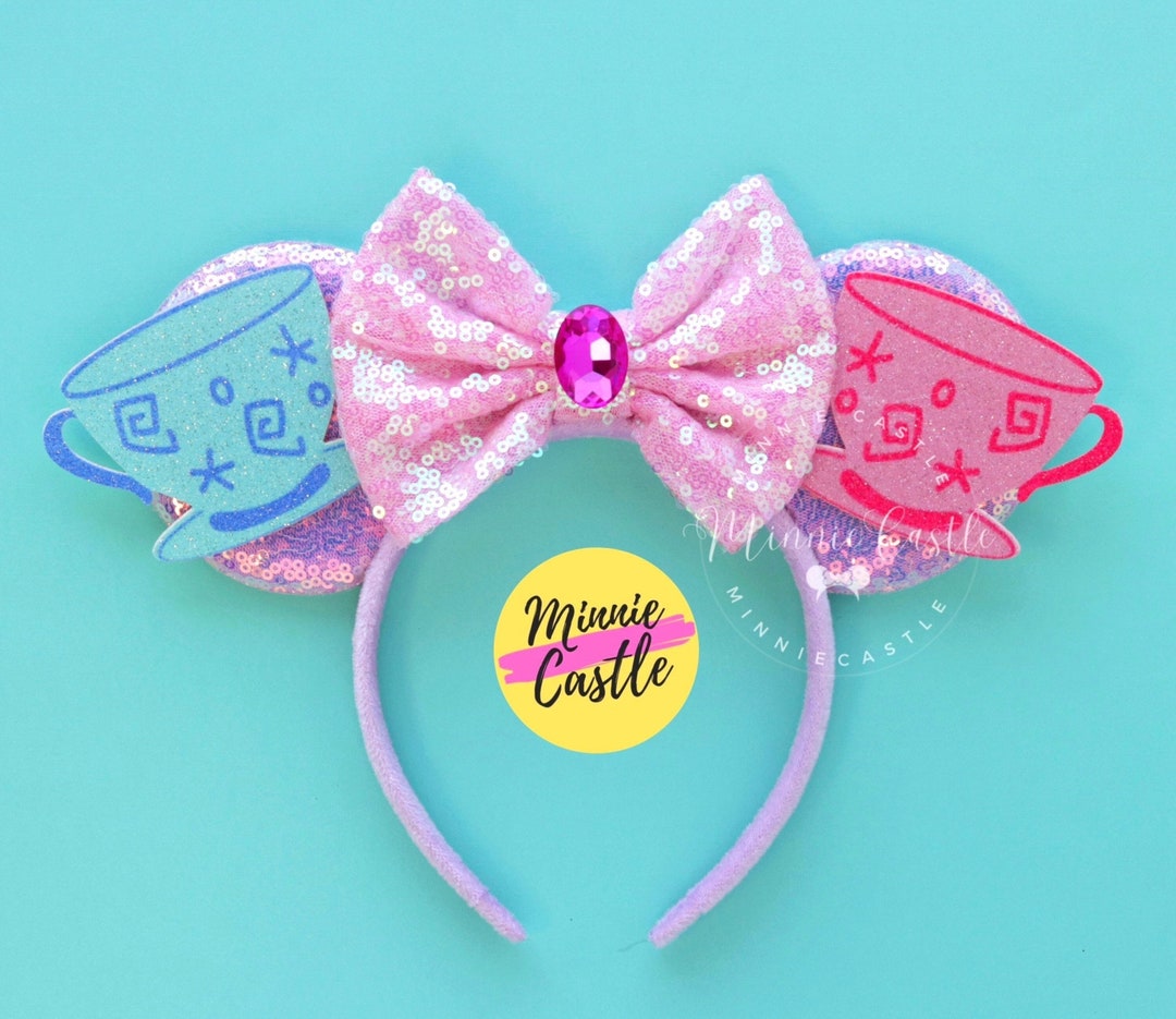 Alice Mickey Ears, Tea Cup Ride Ears, Mickey Ears, Minnie Ears, Mad Tea ...