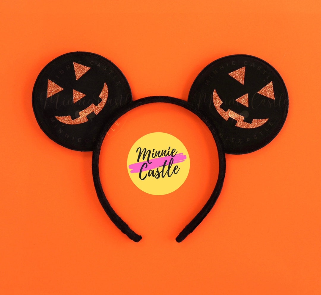 Mickey Ears Halloween, Halloween Pumpkin Ears, Mickey Ears for Boys ...