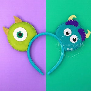 Monsters Mickey Ears, Monster Mouse Ears, Boy Mickey Ears, Mickey Ears ...