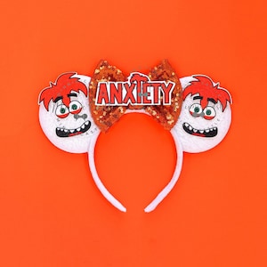 Disgust Emotion Mouse Ears, Mickey Ears, Minnie Character Ear, Mouse ...