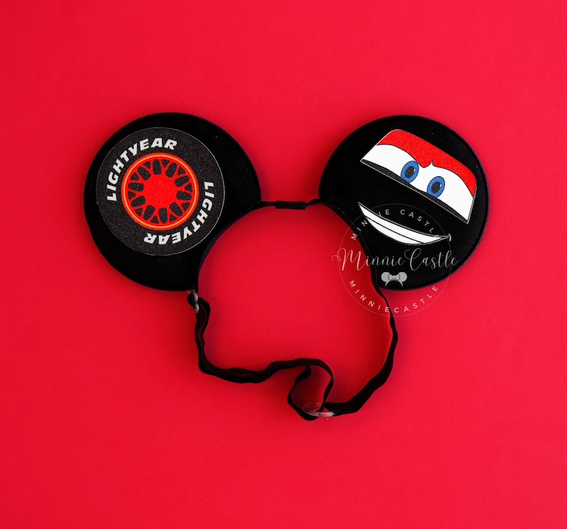 Cars Mouse Ears Elastic Headband, Mickey Ears for Boys & Men by Minnie ...