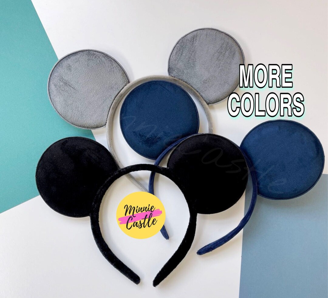 Boy Mickey Ears, Men Mickey Ears, Mouse Ears Headband, Plain Minnie ...