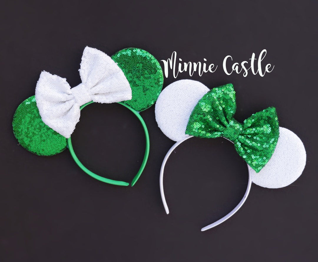 St. Patrick's Day Mickey Ears, St. Patrick's Mouse Ears, Mickey Ears ...