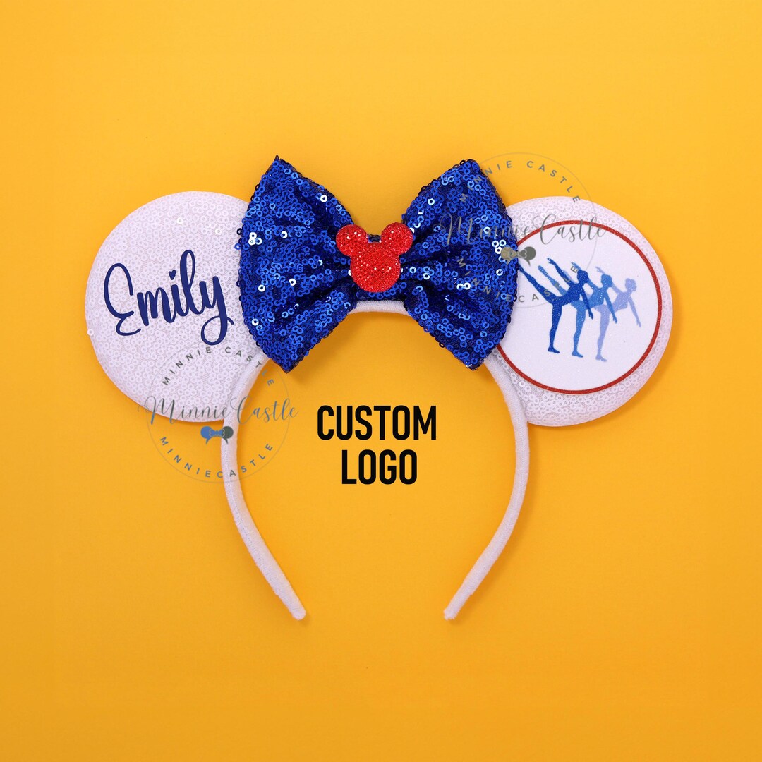 Custom Logo Mickey Ears, Nationals Mouse Ear, Team Minnie Ears, Company ...