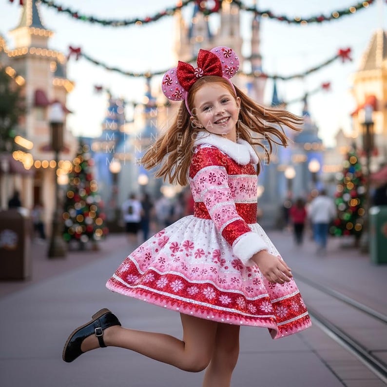 Peppermint Ears, Mickey Ears, Christmas Minnie Ear, Candy Mouse Ear ...