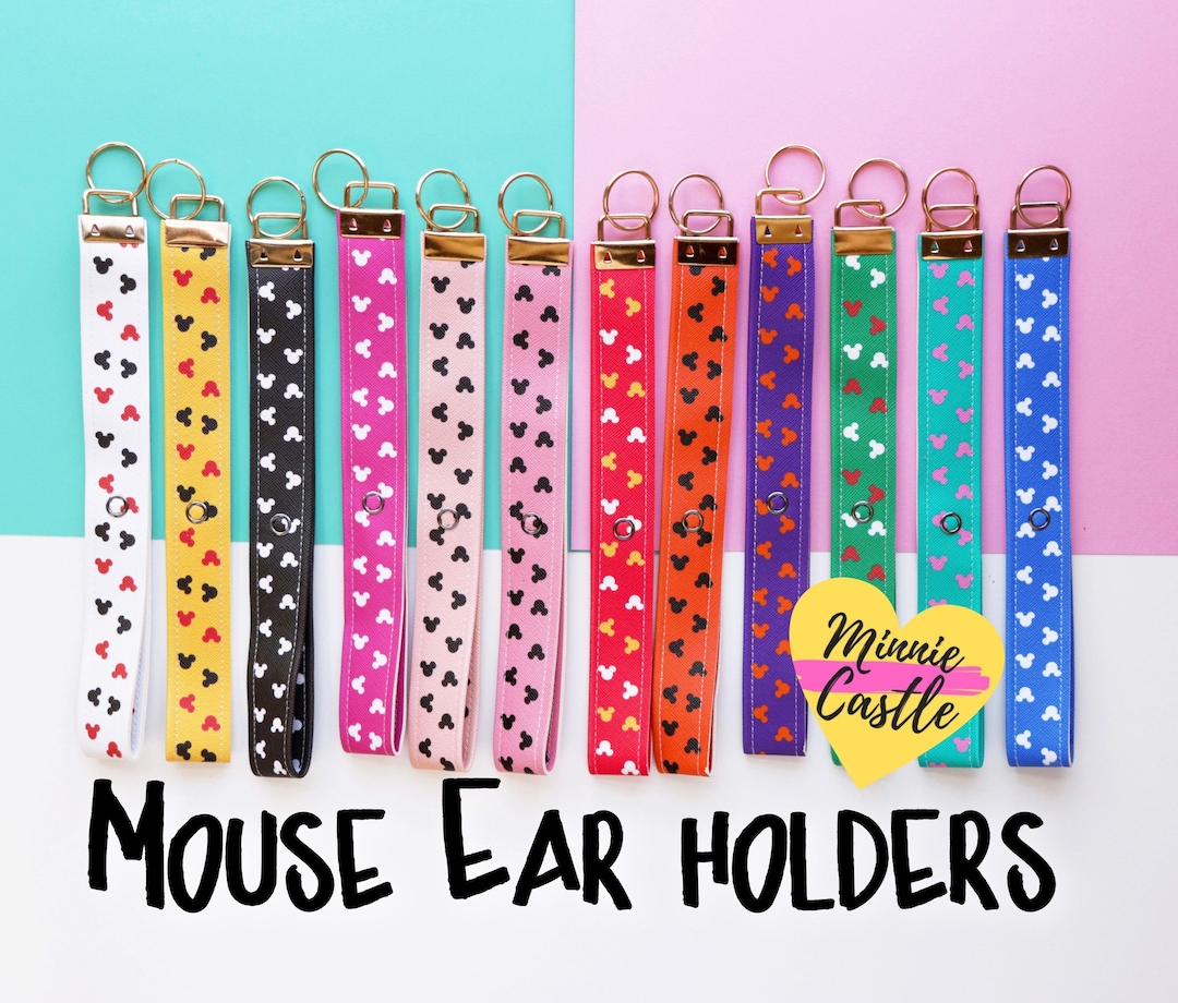Mouse Ears Holder, Mouse Ear Holder for Backpack, Ear Saver Key Fob ...